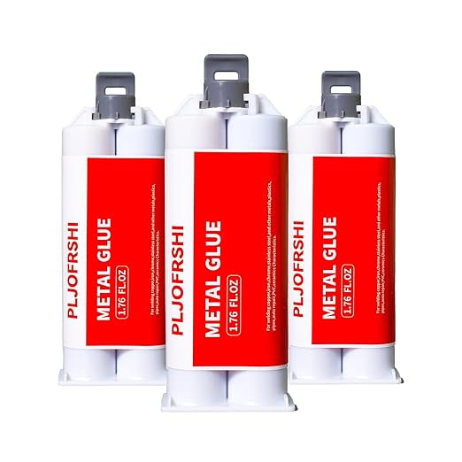 Metal Glue 1.76oz Metal Filler All Purpose Repair epoxy Glue，High ...