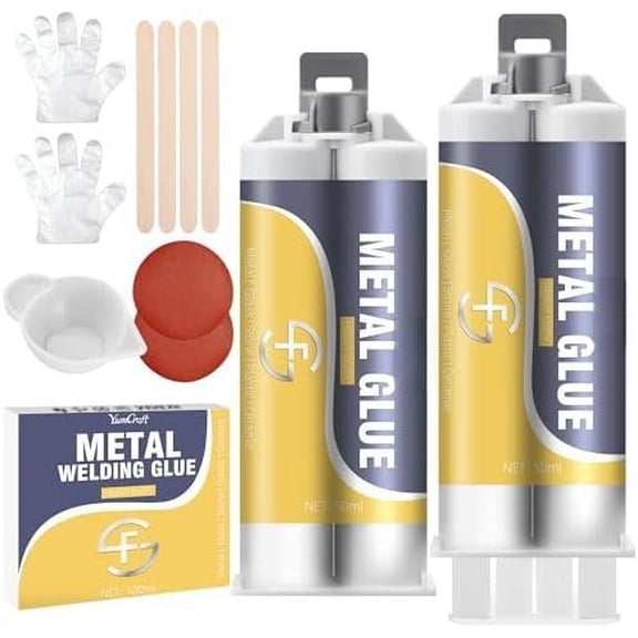 Liquid Steel Epoxy for Metal Repair and Bonding in Home Improvement
