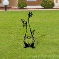 Metal Gnomes Garden Decor (1 Pack), Large Size Decorative Garden Stakes ...
