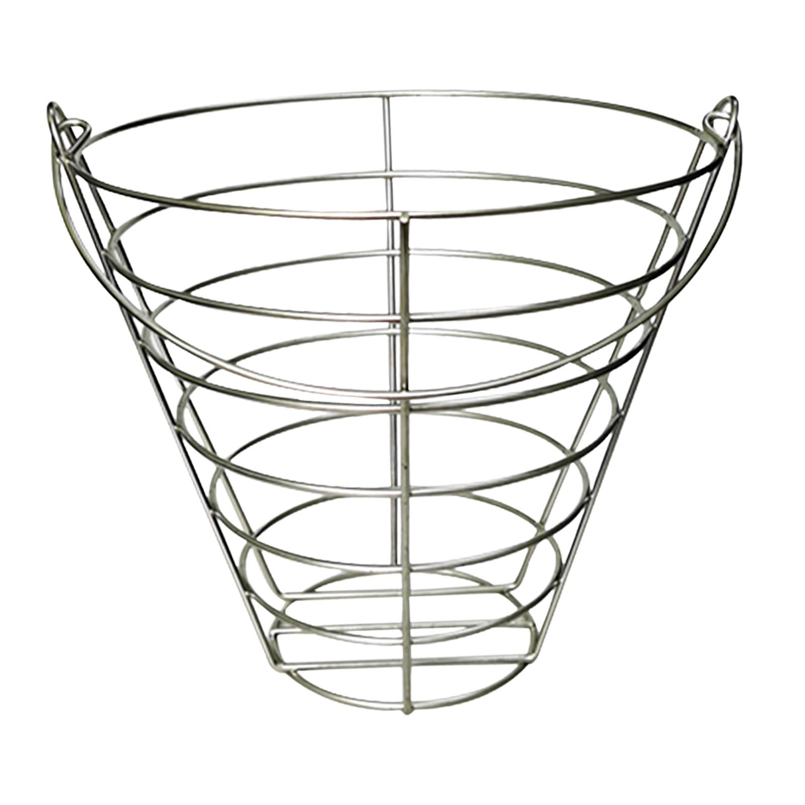 Metal Golf Ball Basket Golf Basket Golf Ball Container with Handle ...