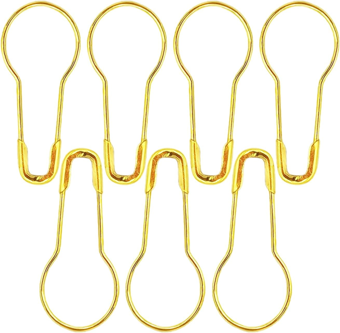 Metal Gourd Safety Pins,Bulb Calabash Pin/Safety Pins/Bulb Pin/Bead Needle Pins/Clothing Tag ...