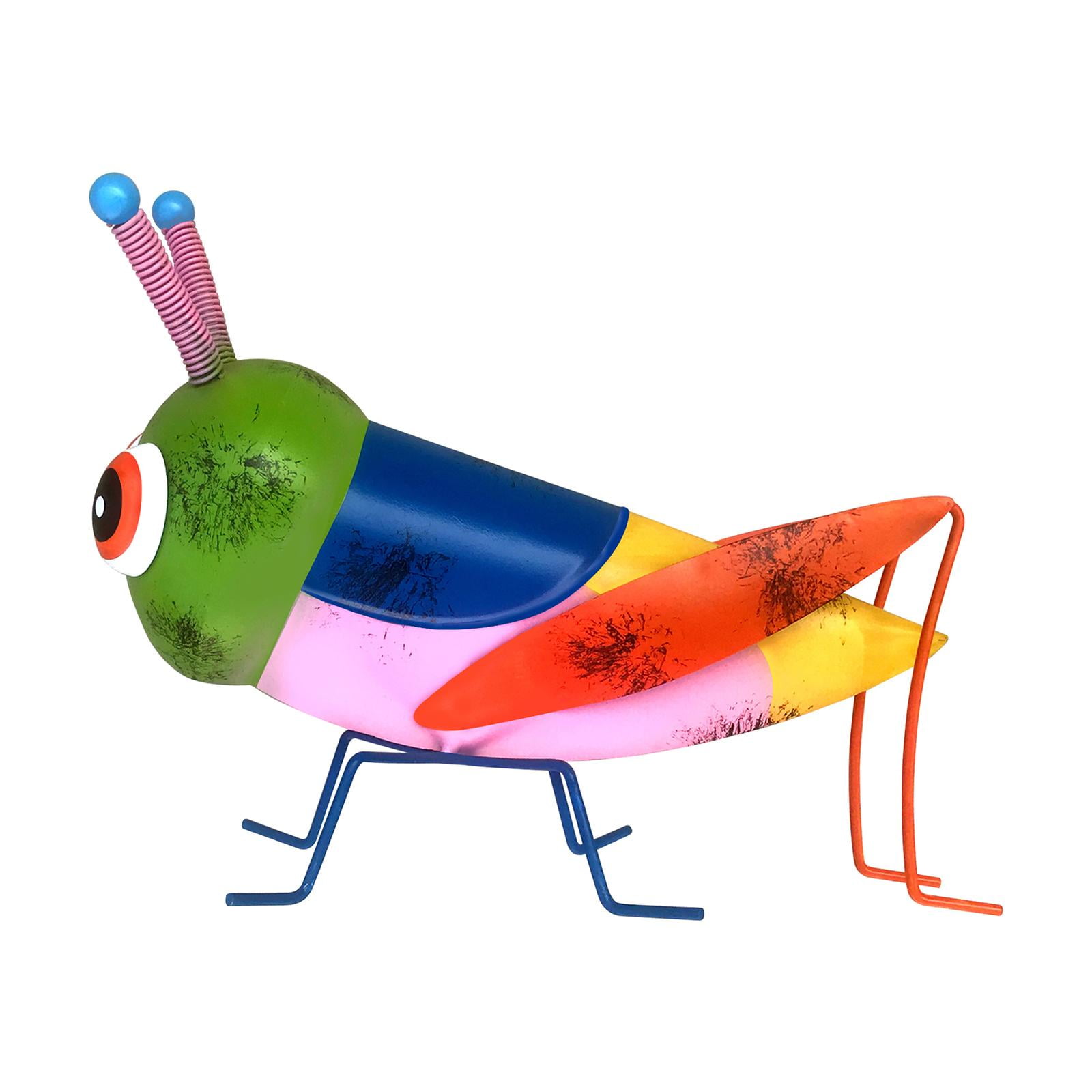 Metal Grasshopper decor for Sculptures Decoration for Outdoor Backyard ...