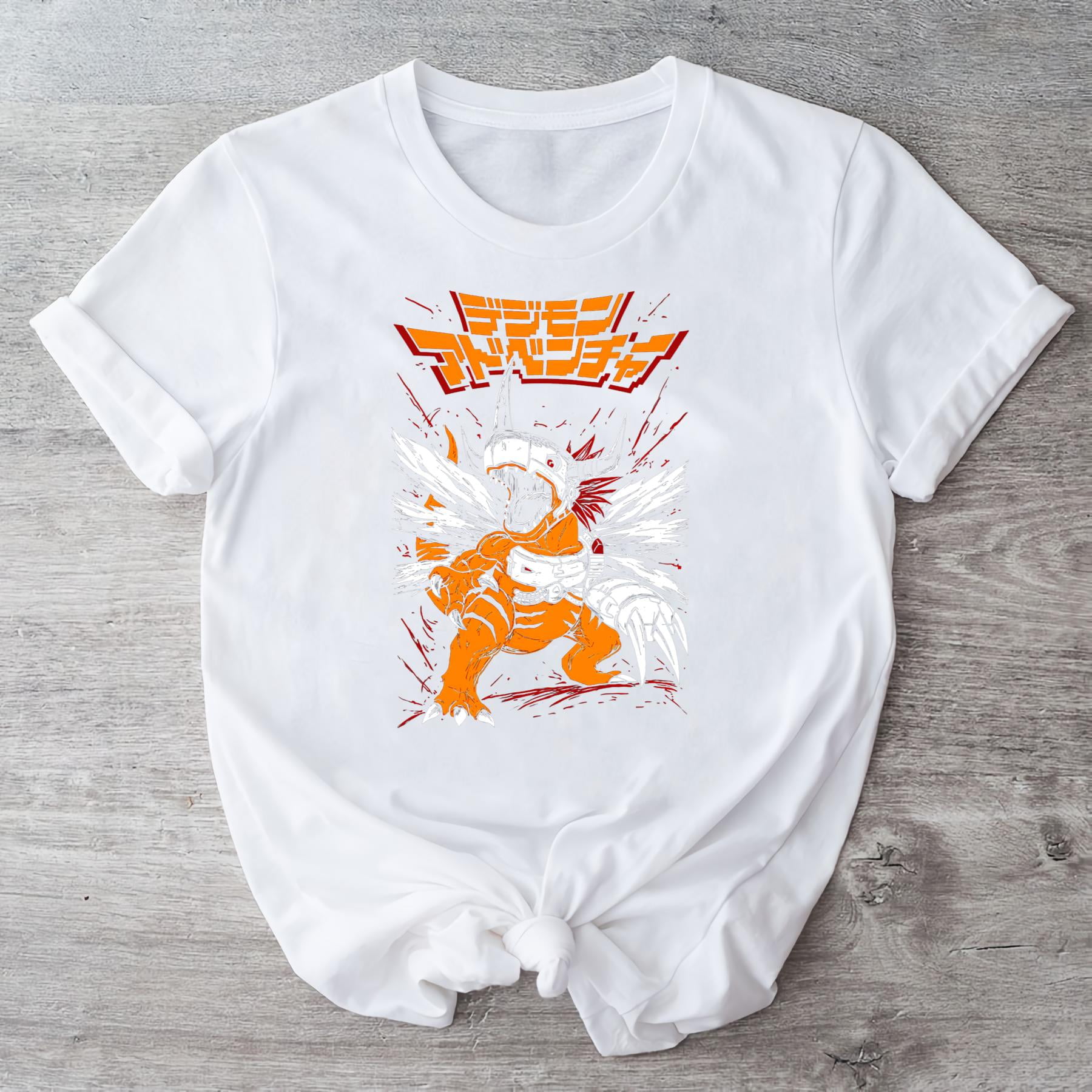 Metal Greymon T-shirt - agumon - Greymon Shirt - Koromon - Wargreymon ...