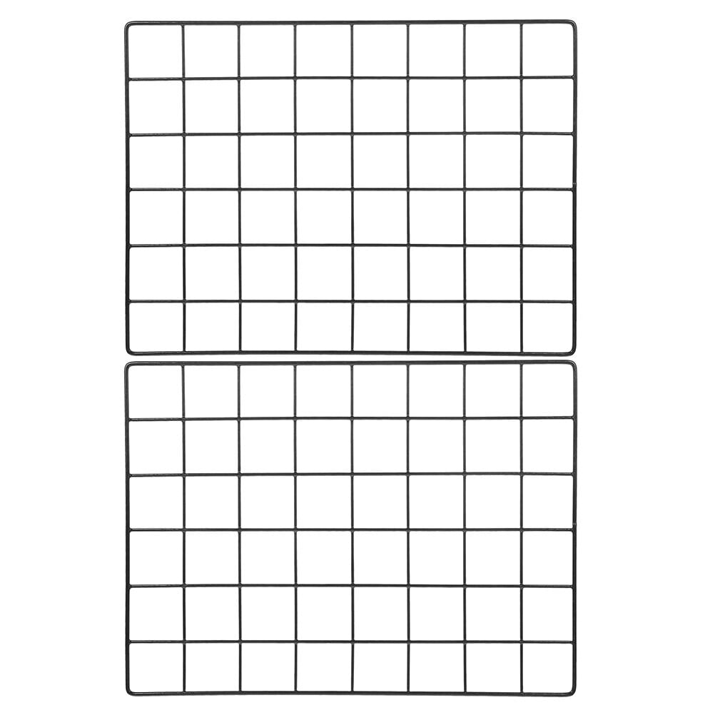 Metal Grid Wall Panel 2pcs Metal Grid Wall Panels Grid Photo Frame ...