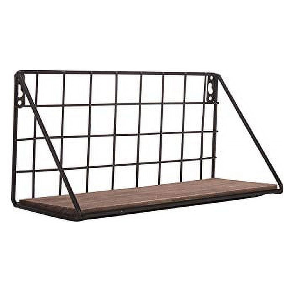 Metal Grid Wall Shelf Small - Walmart.com