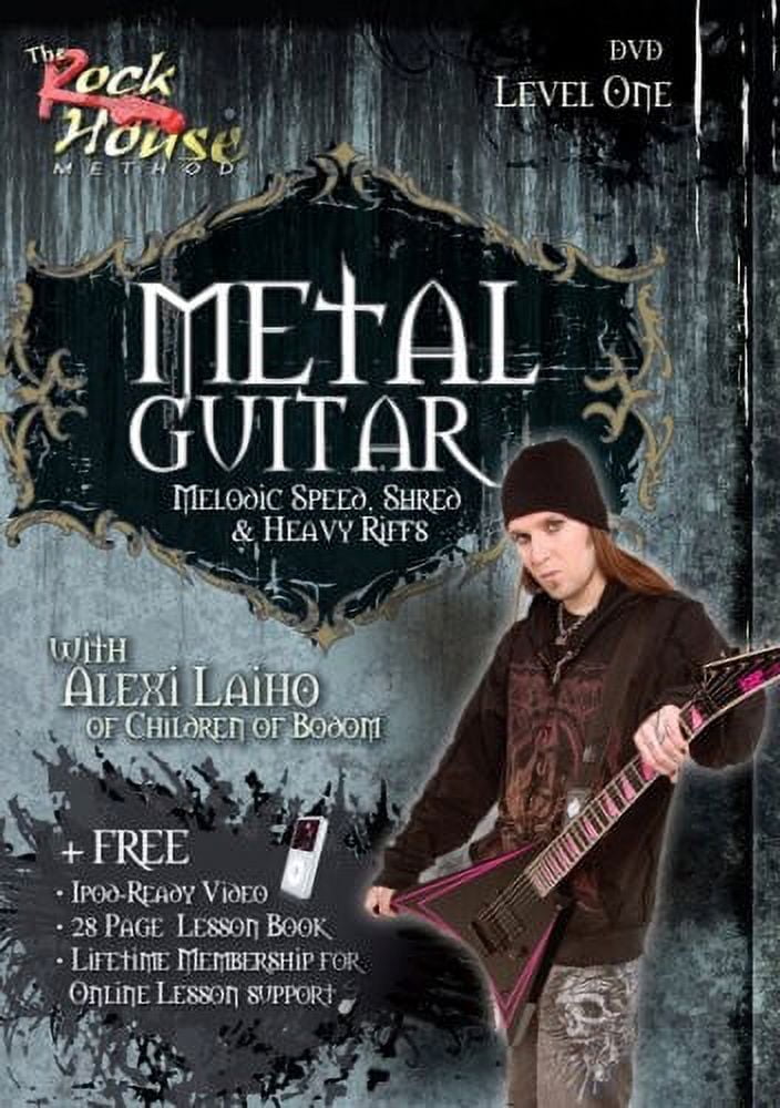 Metal Guitar, Melodic Speed, Shred and Heavy Riffs Level 1 (DVD), Rock ...