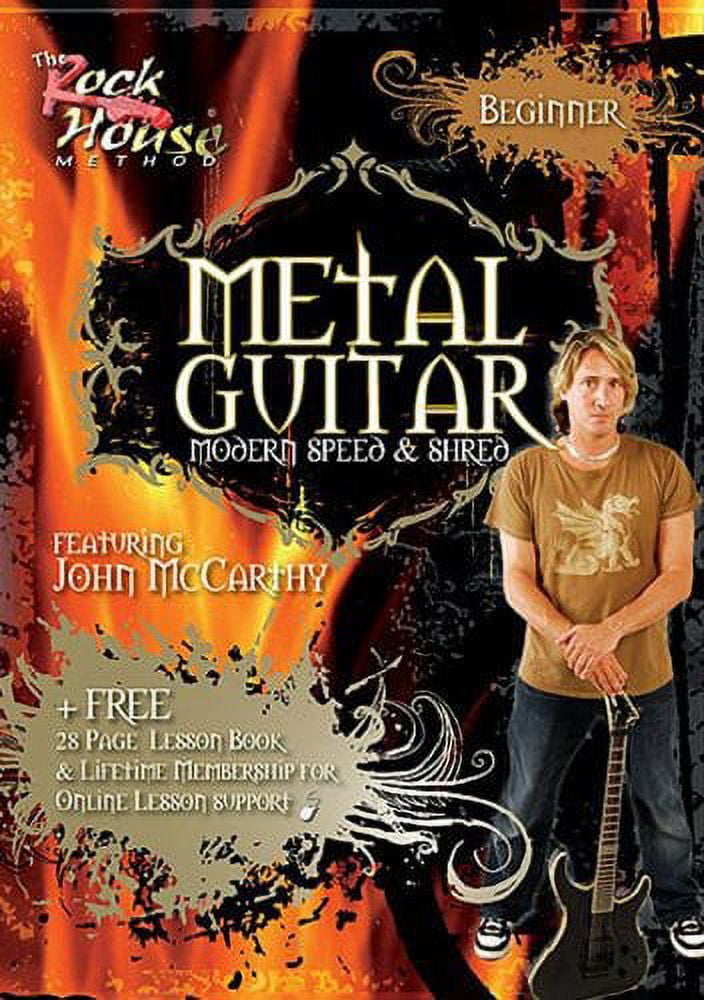 Metal Guitar Modern Speed and Shred: Beginner (DVD), Rock House Method ...