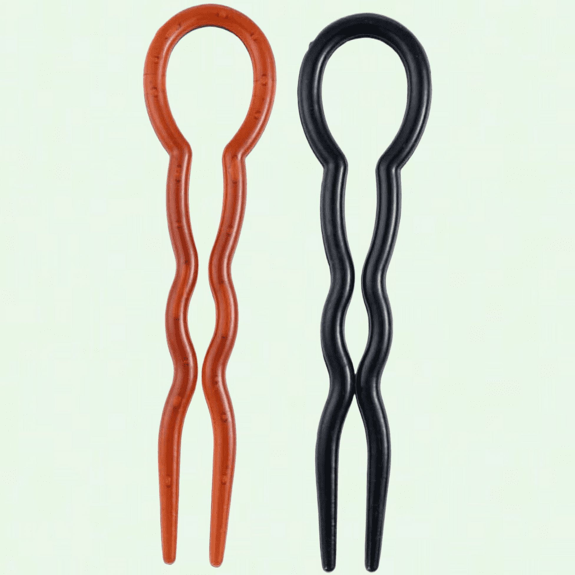 Metal Hair Barrettes Hair Styling Tools, 12pcs Hair Pin for Buns, U ...