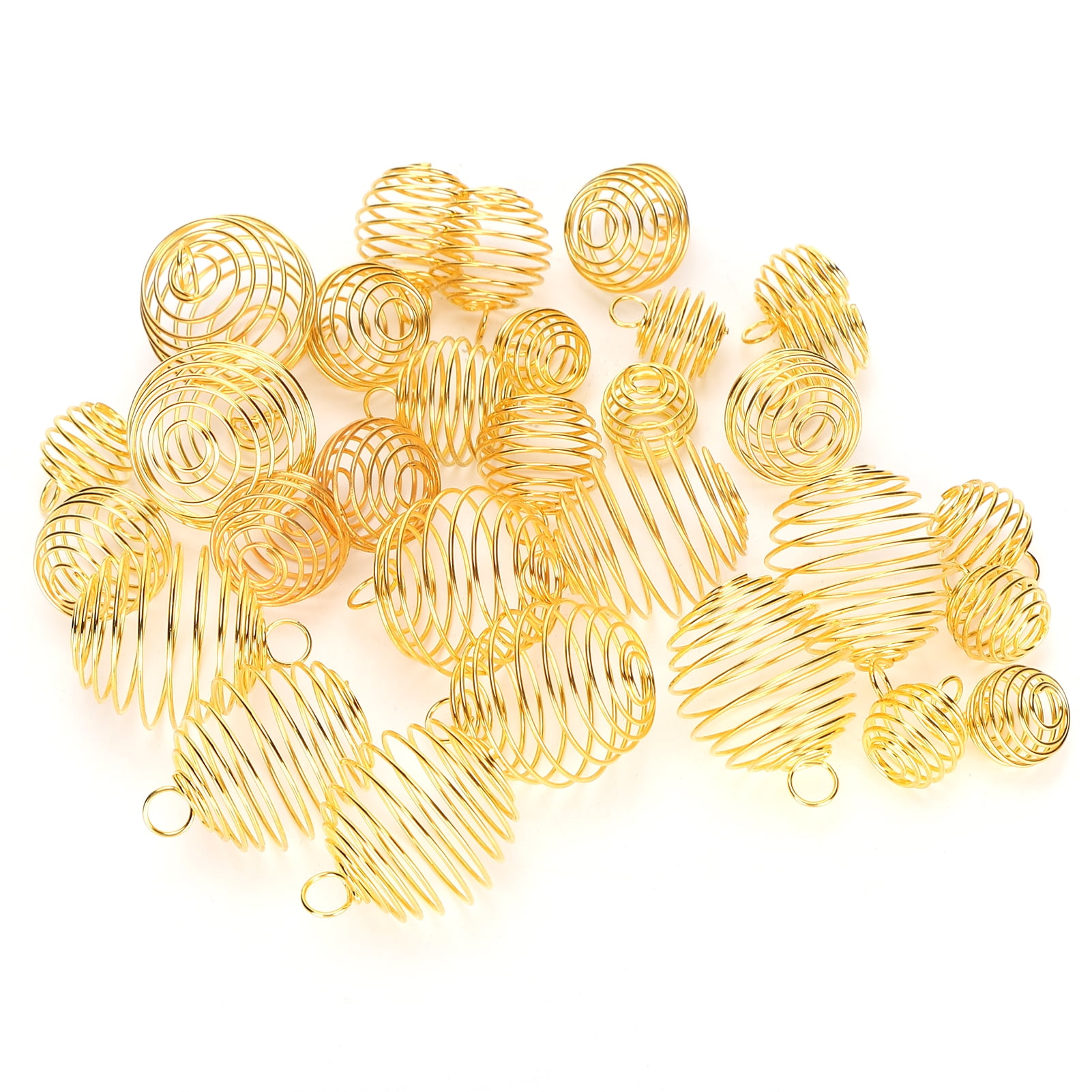 Metal Hair Braiding Rings Spring Dreadlocks Decorations Accessories ...