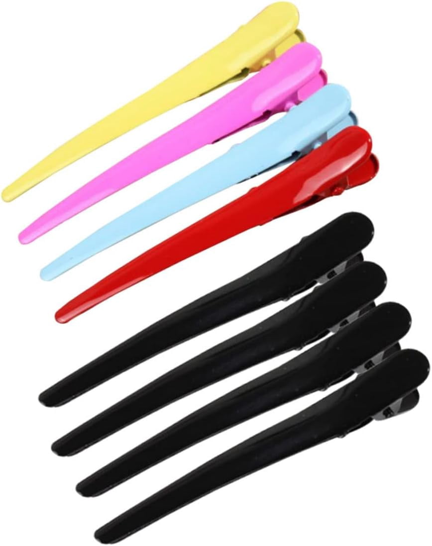 Metal Hair Claw Clips 8 Pcs Hair Clips Alligator Metal Duckbill Hair ...