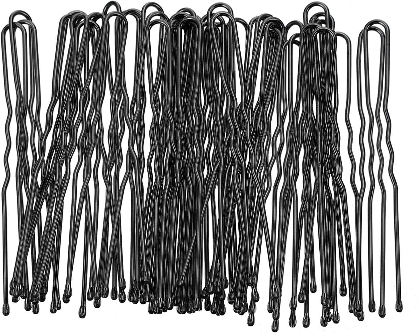 Metal Hair Claw Clips Black Hair Clips 3 Boxes U Shaped Hair Pin Fork ...