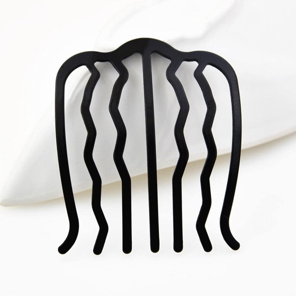 Metal Hair Side Combs Hair Fork Clip Teeth Hair Pin Stick, U Shape Hair ...