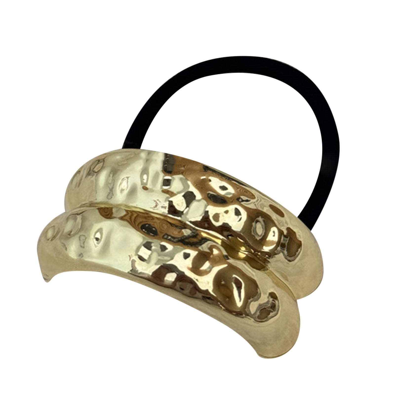 Metal Hair Ties, Metal Geometric Elastic Hair Ties, Hair Wrap Hair Ties ...