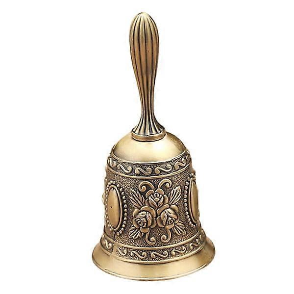 Metal Hand Bell, Loud Rustproof Engraved Hand Dinner Bell. - Walmart.com