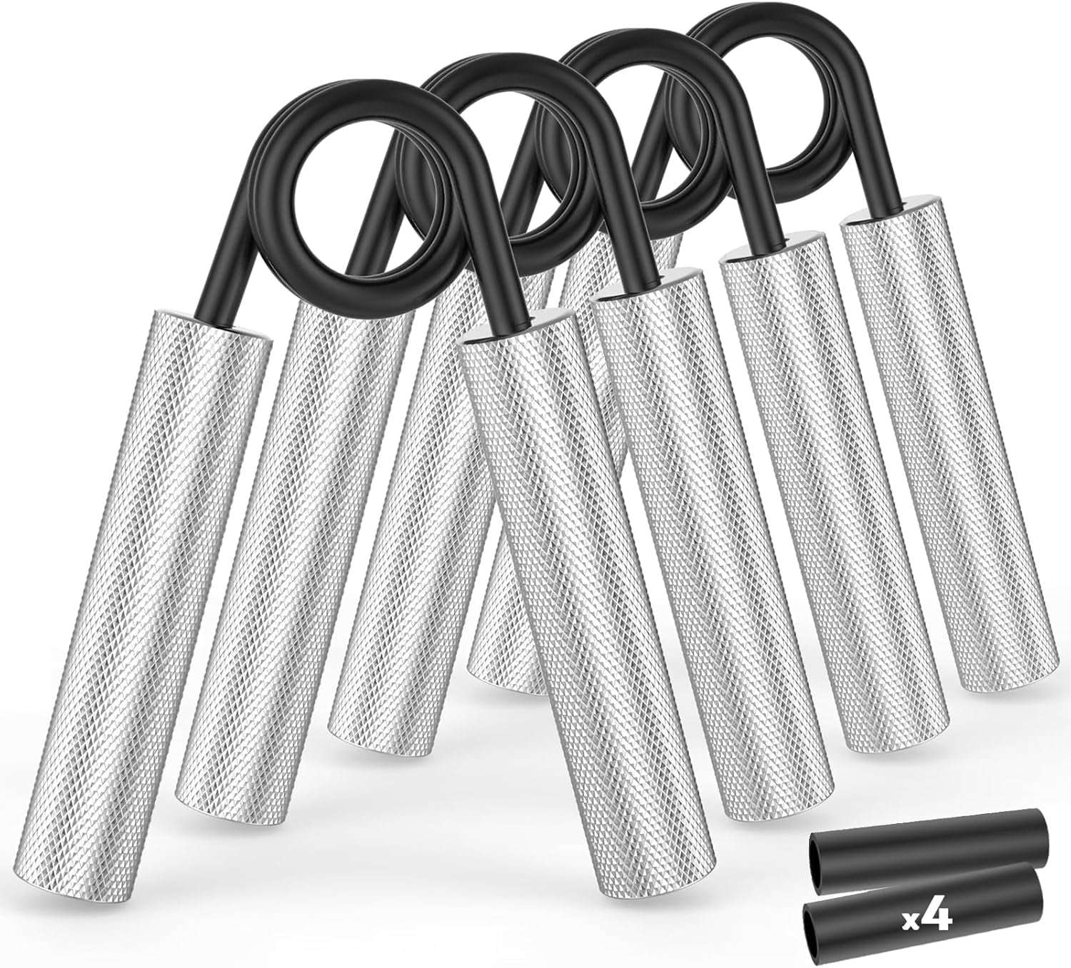 Metal Hand Grip Strengthener,Non-Slip Heavy-Duty Forearm Exerciser,Hand ...