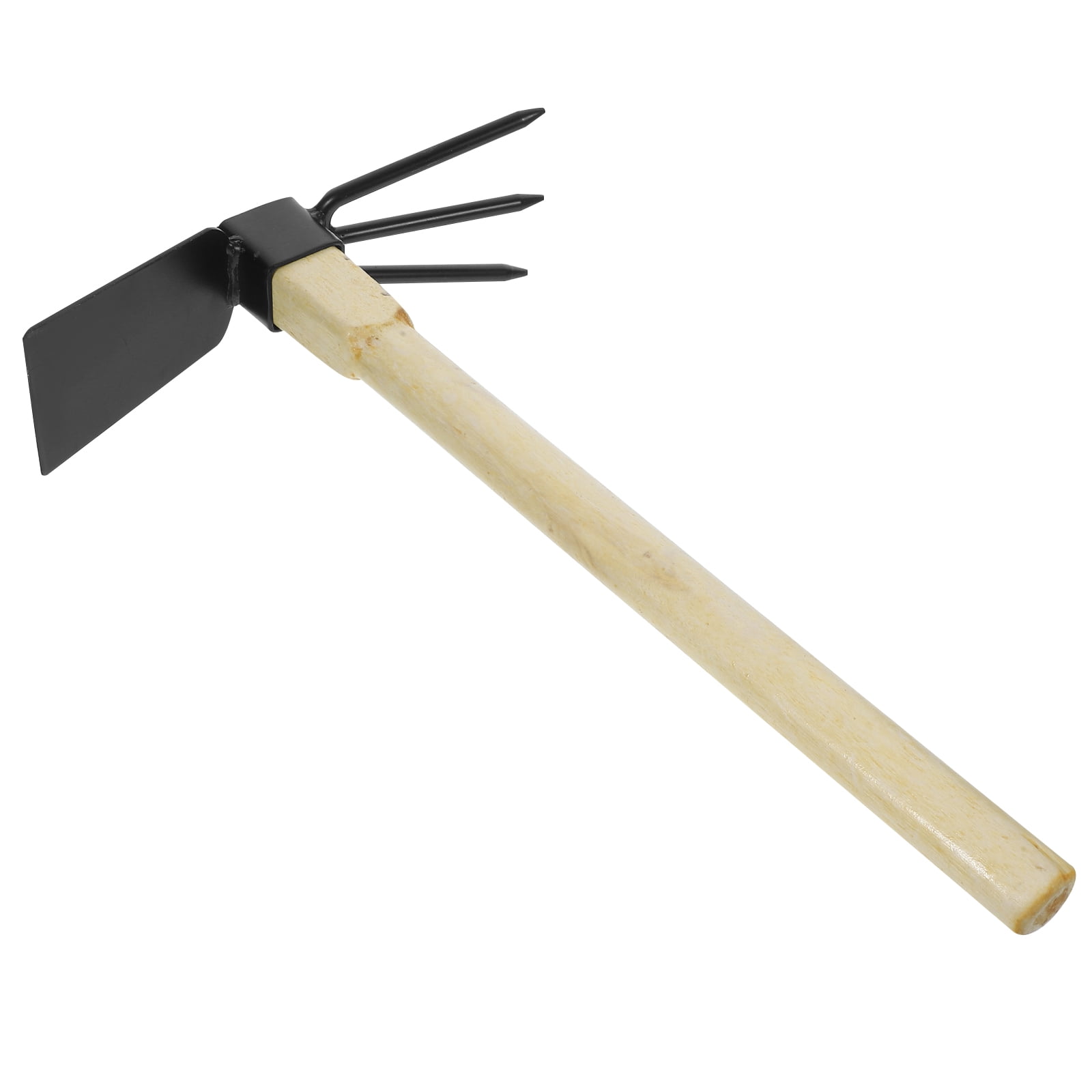 Metal Hand Hoe Rake Household Gardening Dual Hoe Sturdy Metal Digging ...