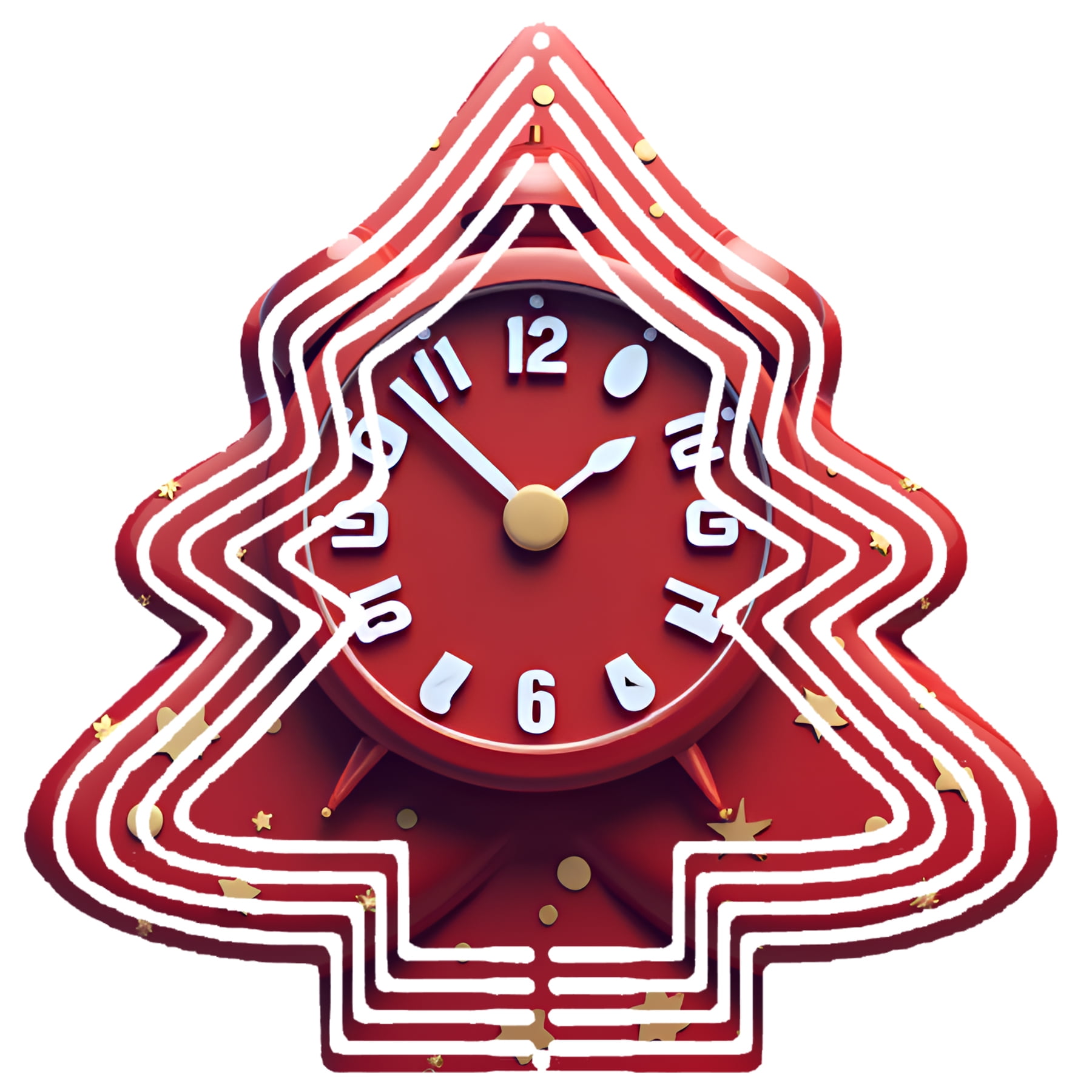 Metal Hanging Christmas Tree Wind Spinner - Festive Garden Decoration ...