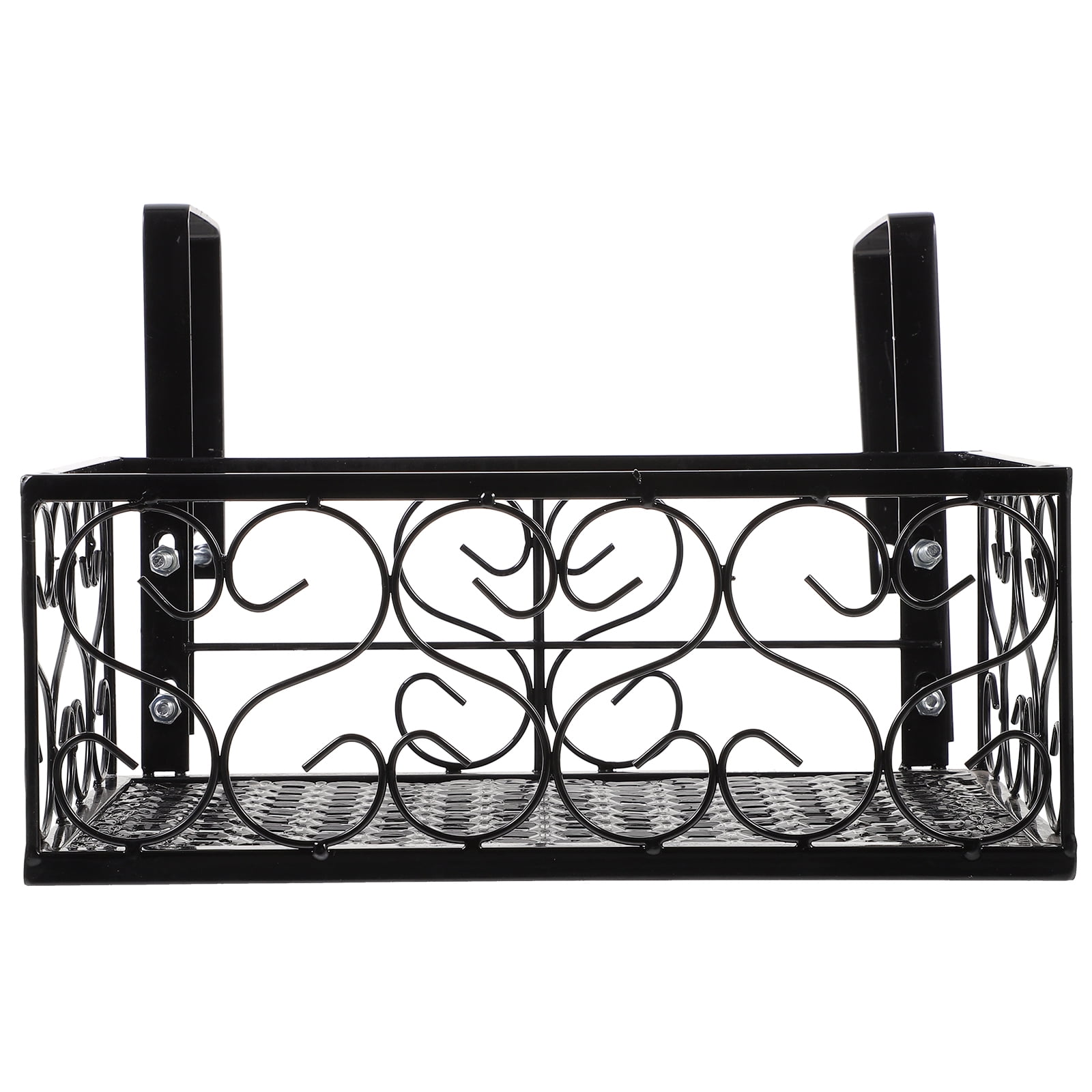 Metal Hanging Storage Rack Windowsill Hanging Rack Flower Pot Storage ...