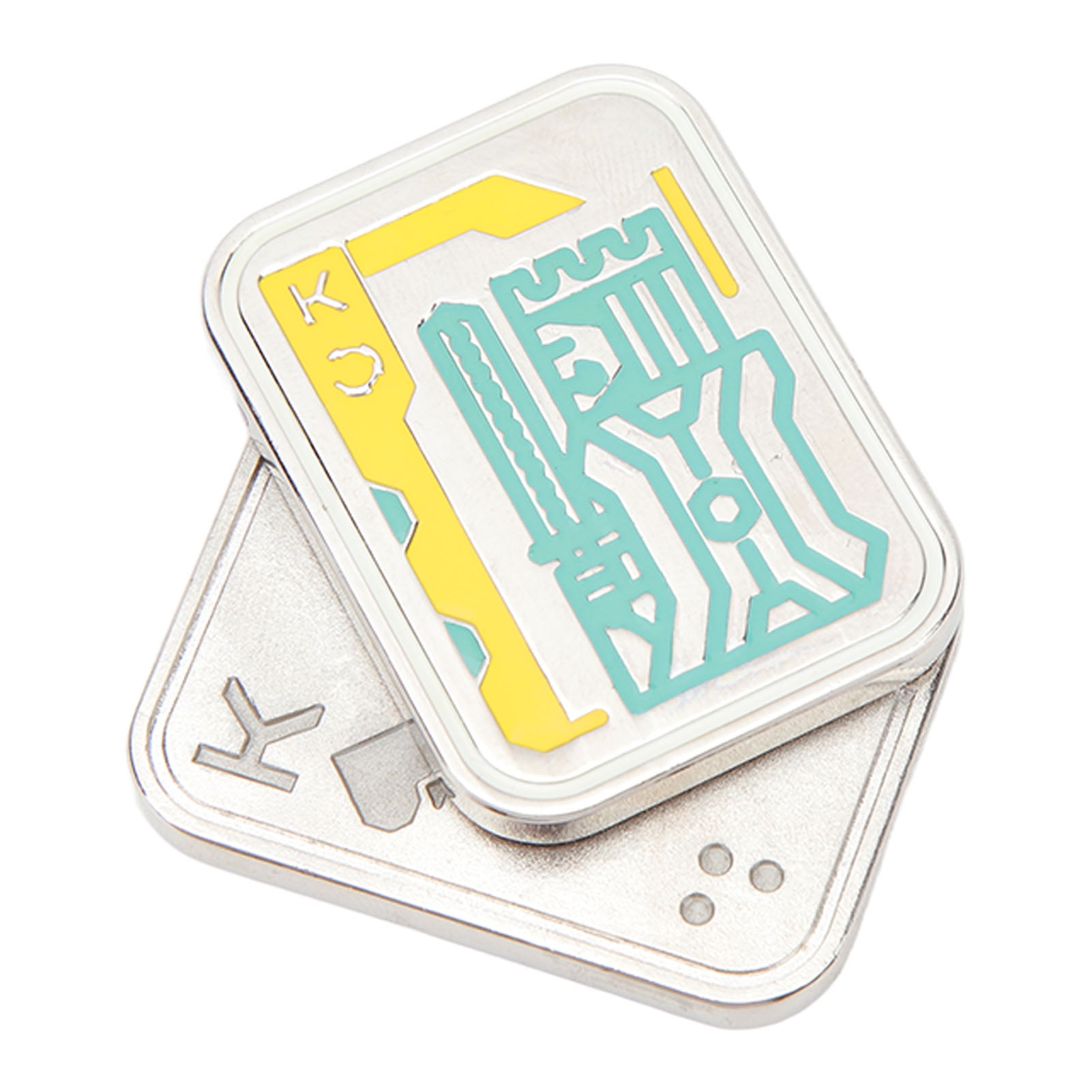 Metal Haptic Push Card Slider Toy for Adults Fingertip Relief Stress ...