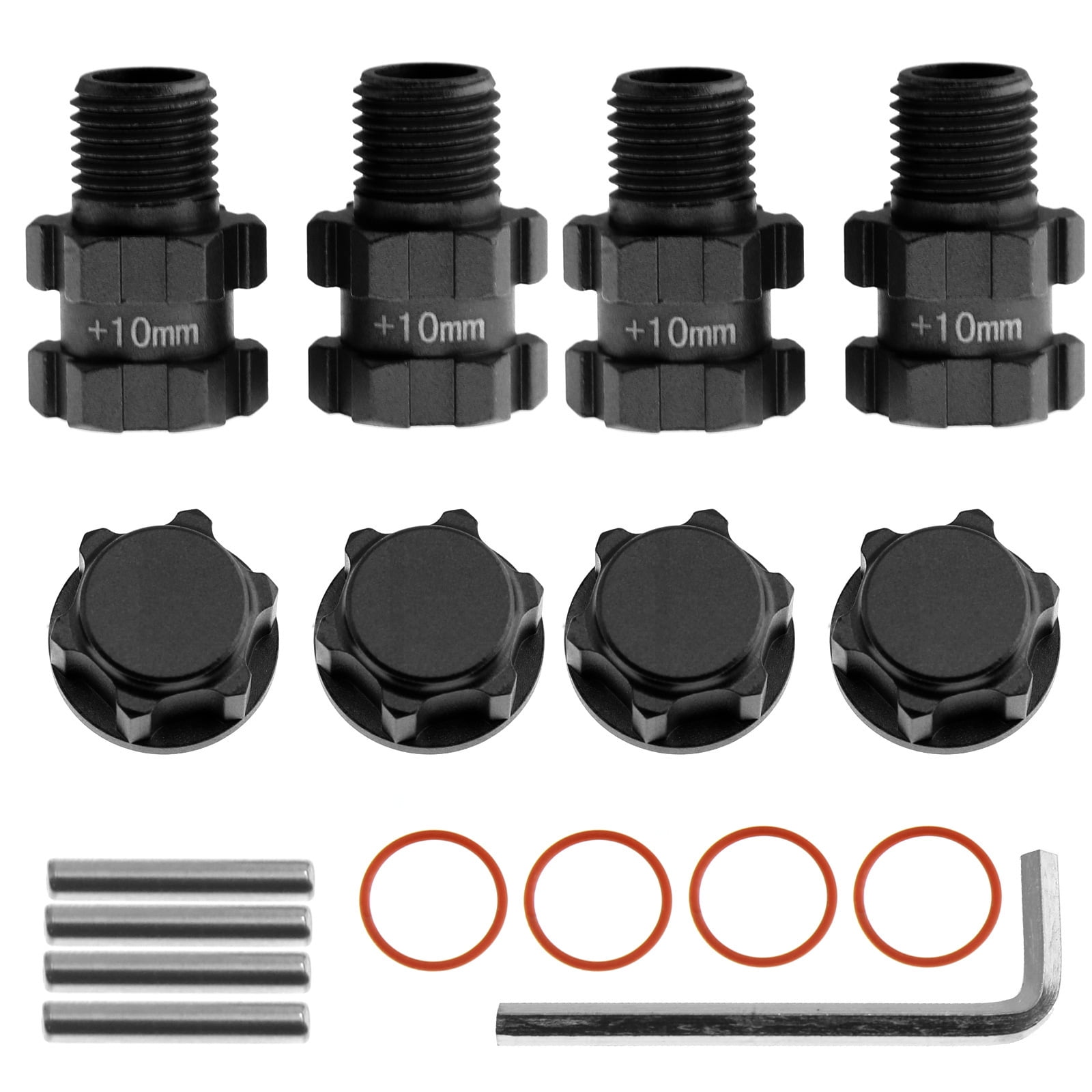 Metal Hexagonal Adapter Set for Big Rock 4X4 3S BLX, Enhanced Stability ...