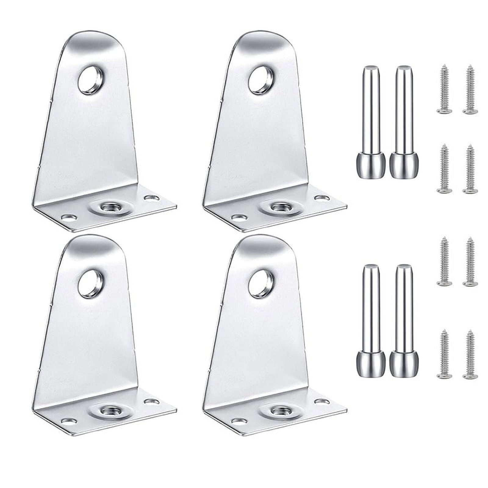 Metal Hold Down Brackets and Pins, for Horizontal Blind Shades Window ...