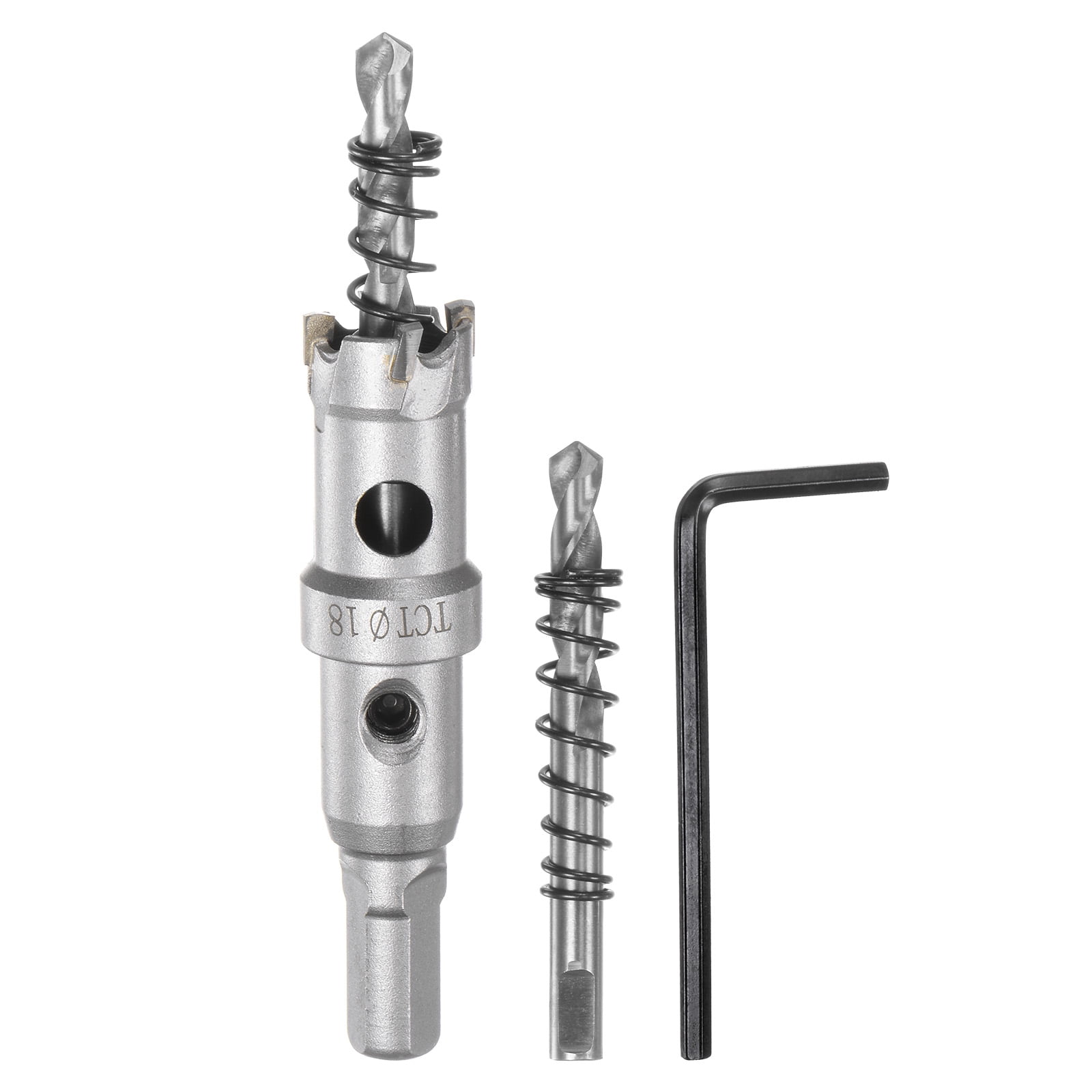 Metal Hole Saw Carbide Cutter 18mm / 0.71" Dia for Stainless Steel and ...