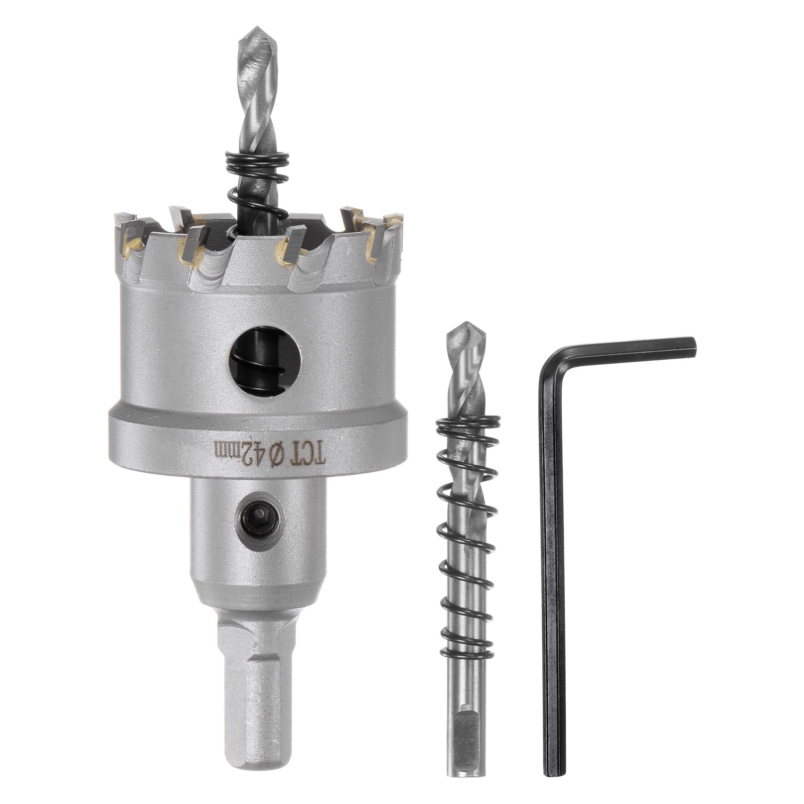 Metal Hole Saw Carbide Cutter 42mm / 1.65" Dia for Stainless Steel and ...