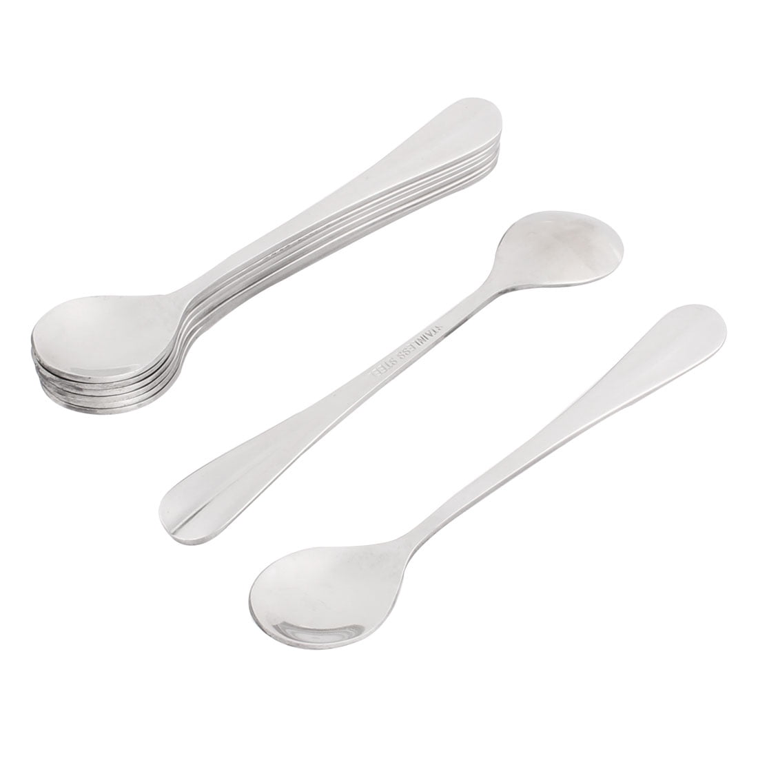 Metal Household Restaurant Solid Cooking Buffet Spoon Spoon Silver Tone ...