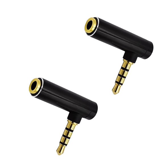 Metal Housing 3.5mm Sound Adapter with 4 Poles Connectors for Stereo ...