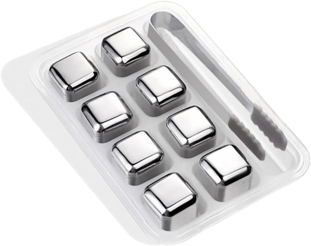Metal Ice Cube 1 Set Ice Tart Icebre Decanter Stainless Steel Stainless ...