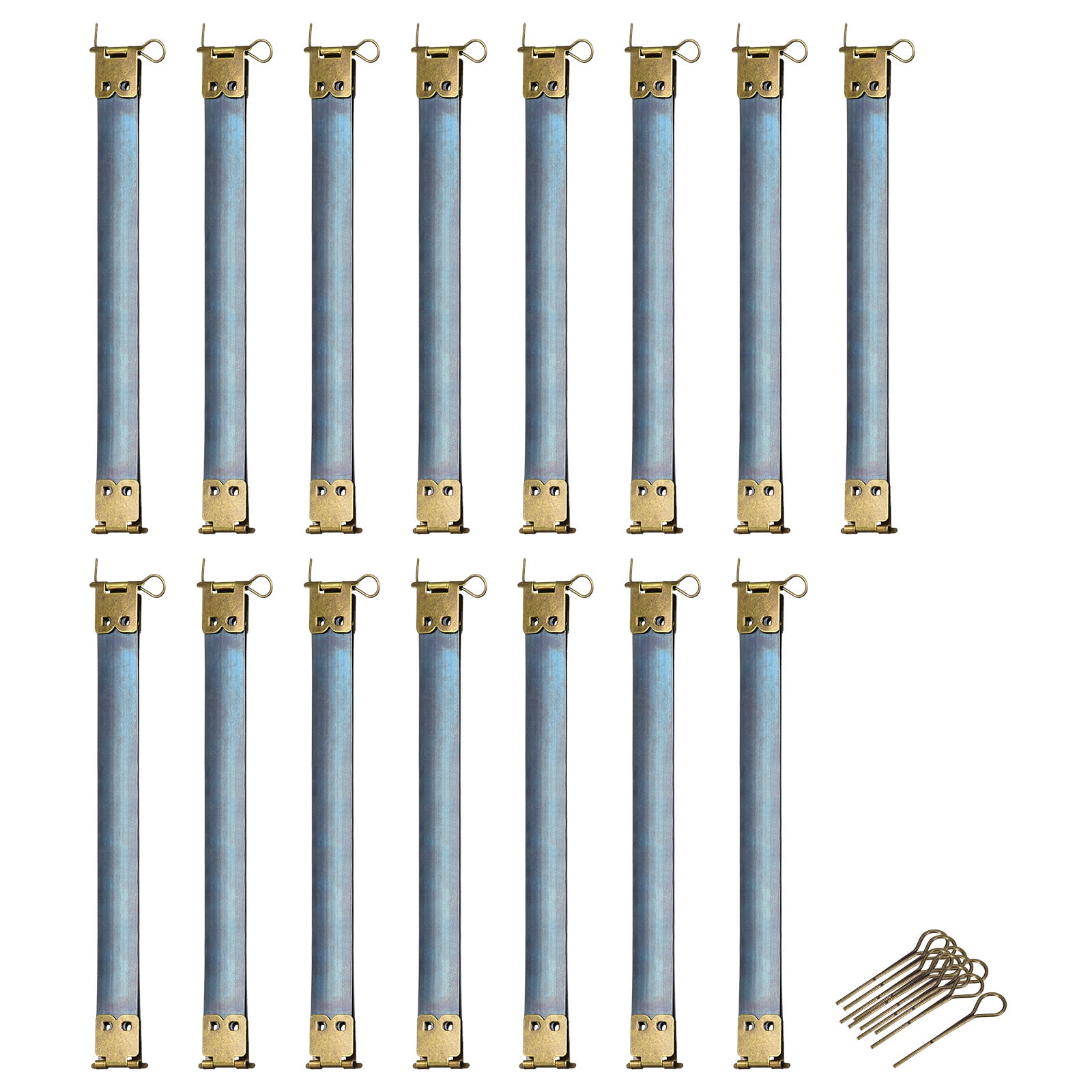 Metal Internal Flex Frames, 15Pack 165mm/6.5" Hinges Spring Clip Hook ...