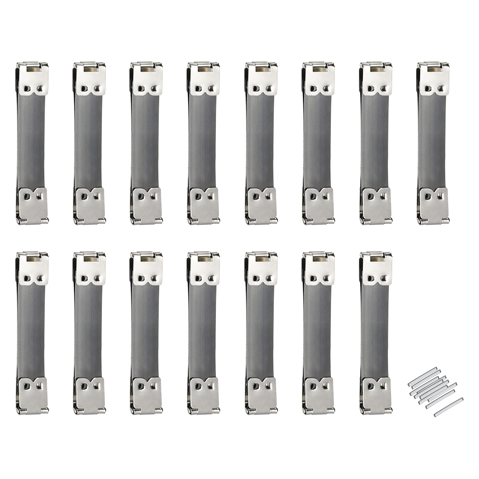 Metal Internal Flex Frames, 15Pack 80mm/3.15" Hinges Spring Clip Hook ...