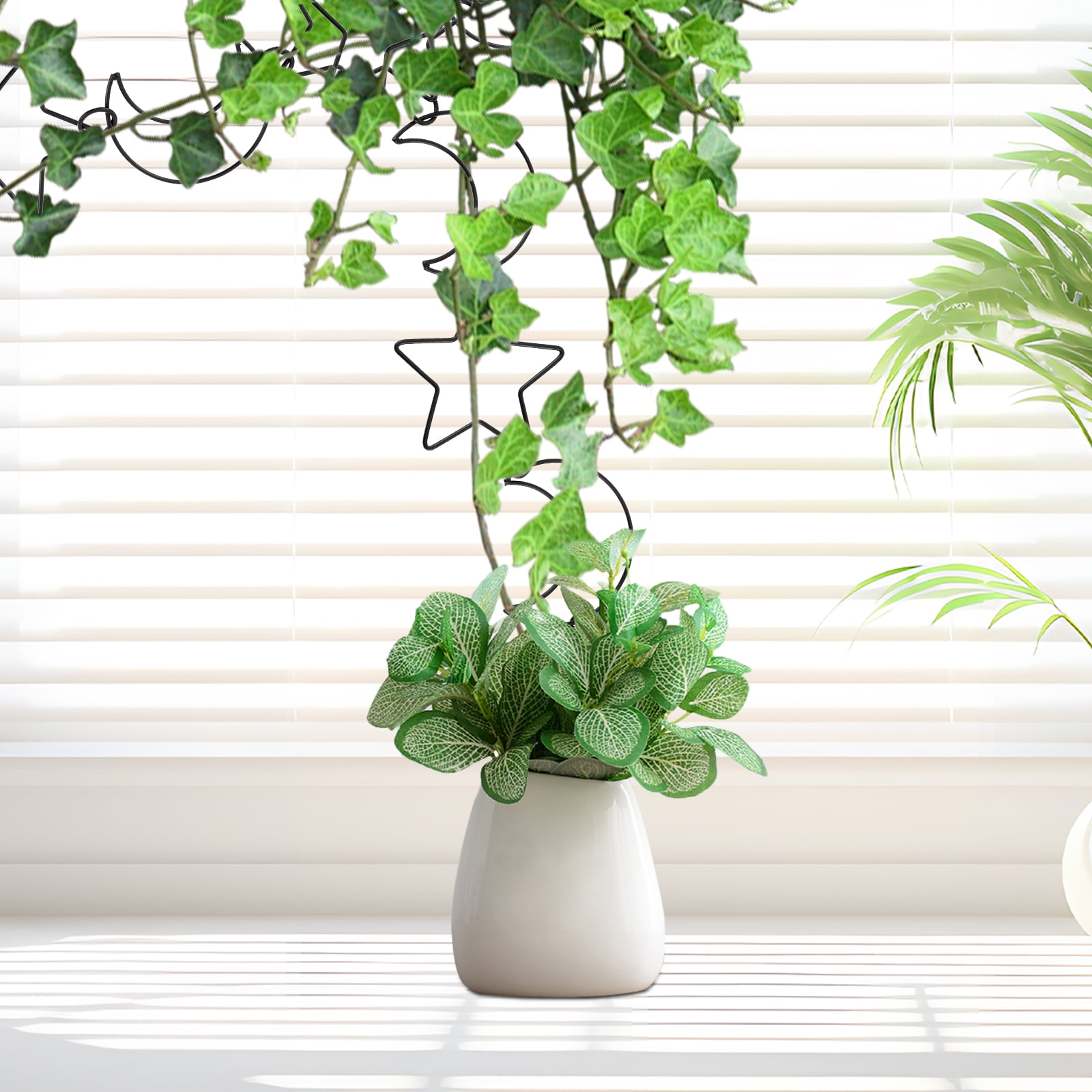 Metal Iron Garden Chain Trellis for Outdoor Indoor Spaces Rust Proof ...