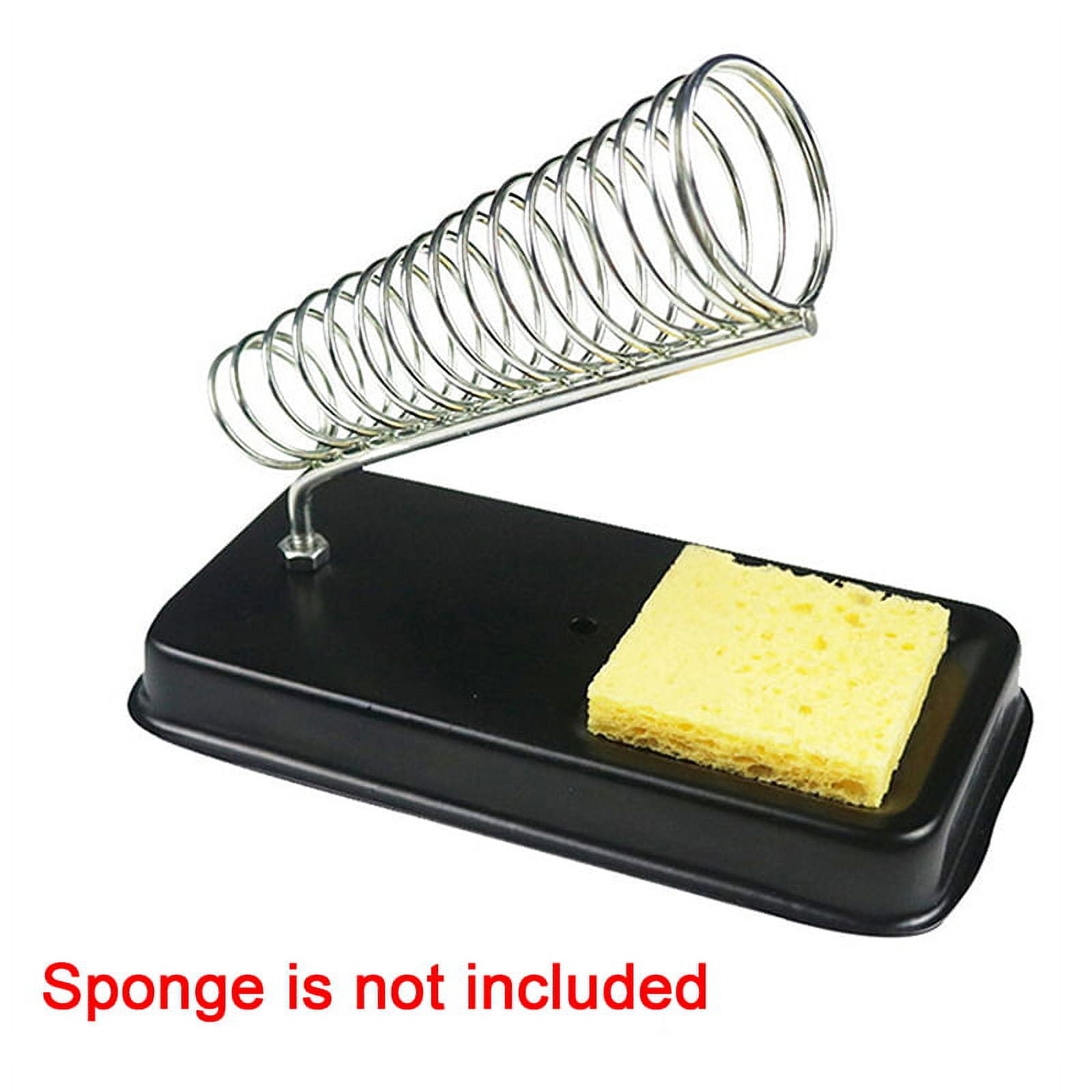 Metal Iron Solid Base Soldering Iron Bracket Stand Portable for ...