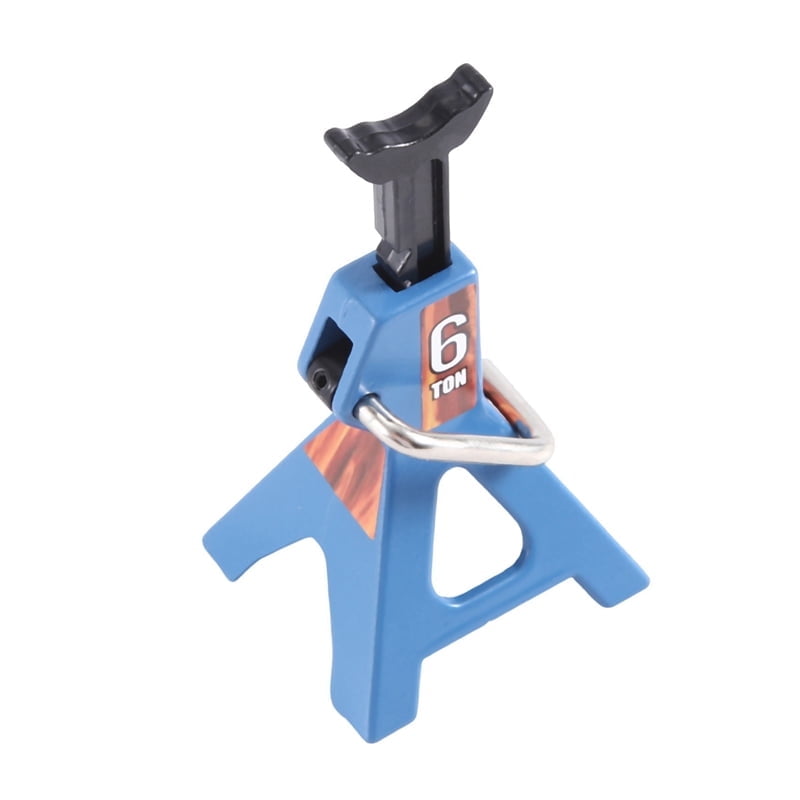 Metal Jack Stands 6 Ton Height Adjustable for 1/10 RC Crawler Truck Car ...