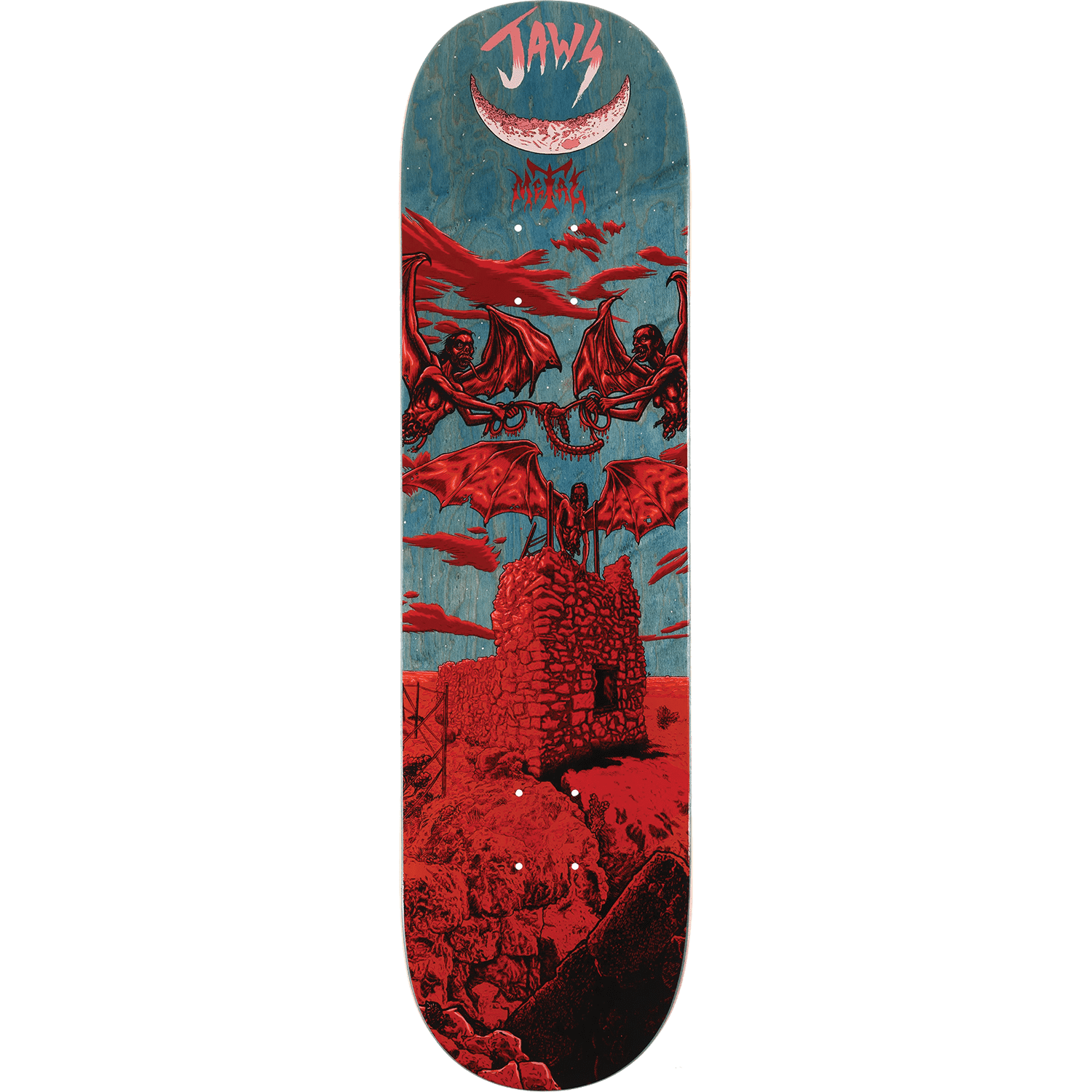 Metal Jaws Aswang Skateboard Deck 8.5 - Assembled AS Complete ...