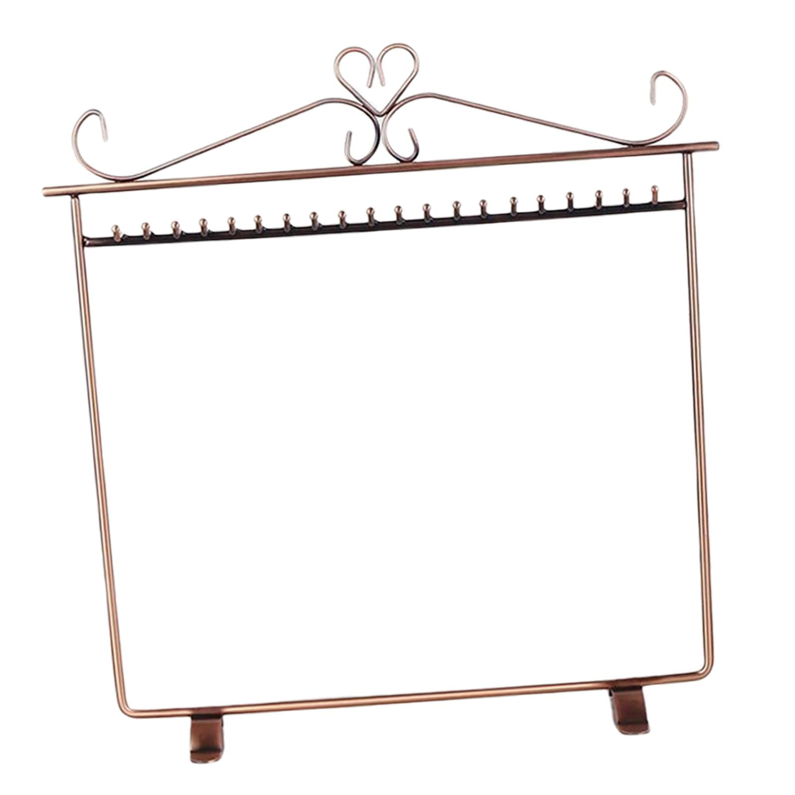 Metal Jewelry Display Rack 20 Hooks ,Storage Holder ,Desk Craft Shows ...