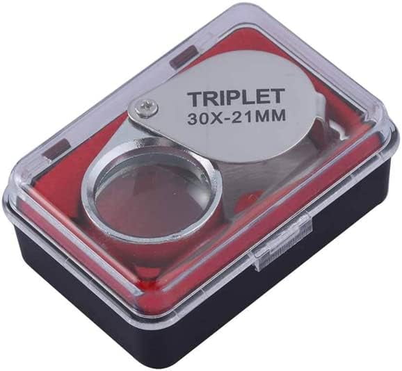 Metal Jewelry Magnifying Glass Jewelers Eye Tool Jewellery Folding ...