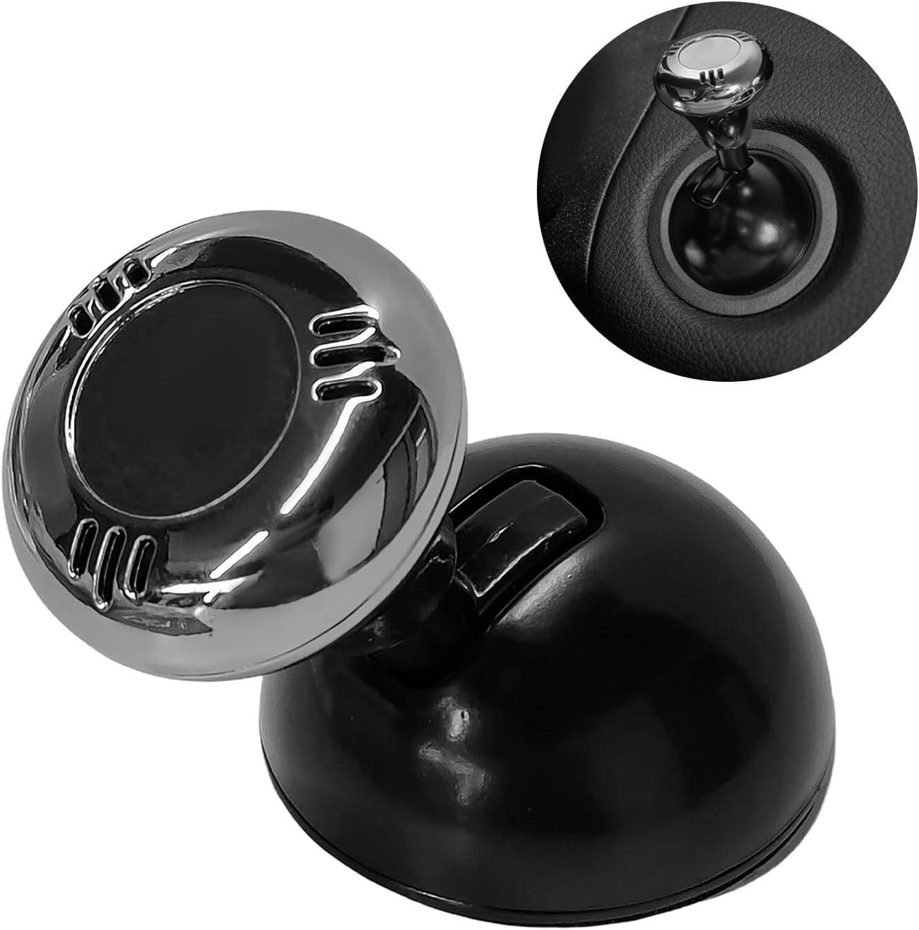 Metal Joystick Car Push Start Button Cover, Universal One-Touch Start ...