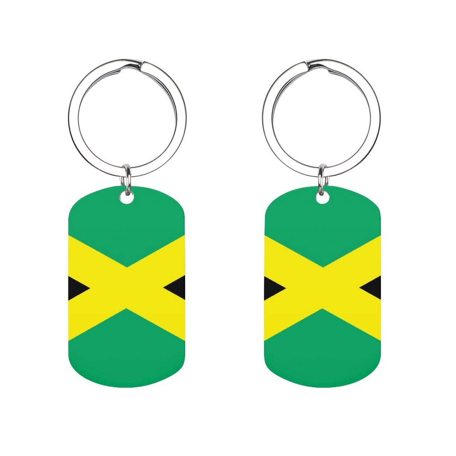 Metal Keychain 3.1×1.1in Material Solid Smooth No Trace Arc Design Used ...