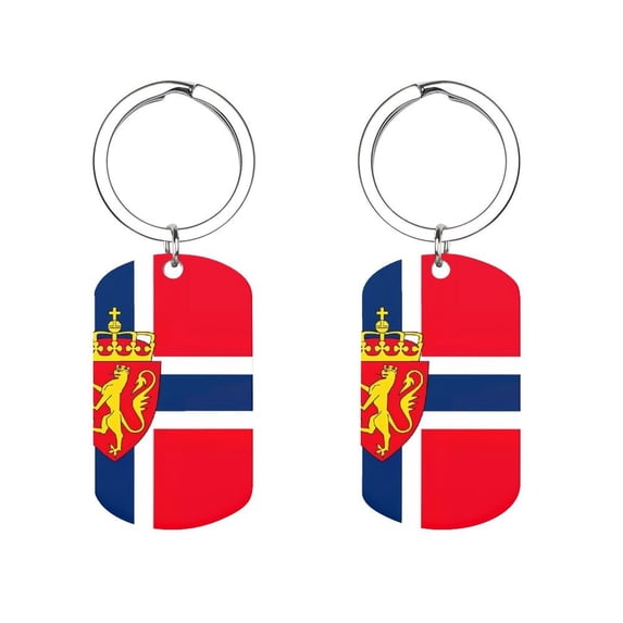 Metal Keychain 3.1×1.1in Material Solid Smooth No Trace Arc Design Used ...