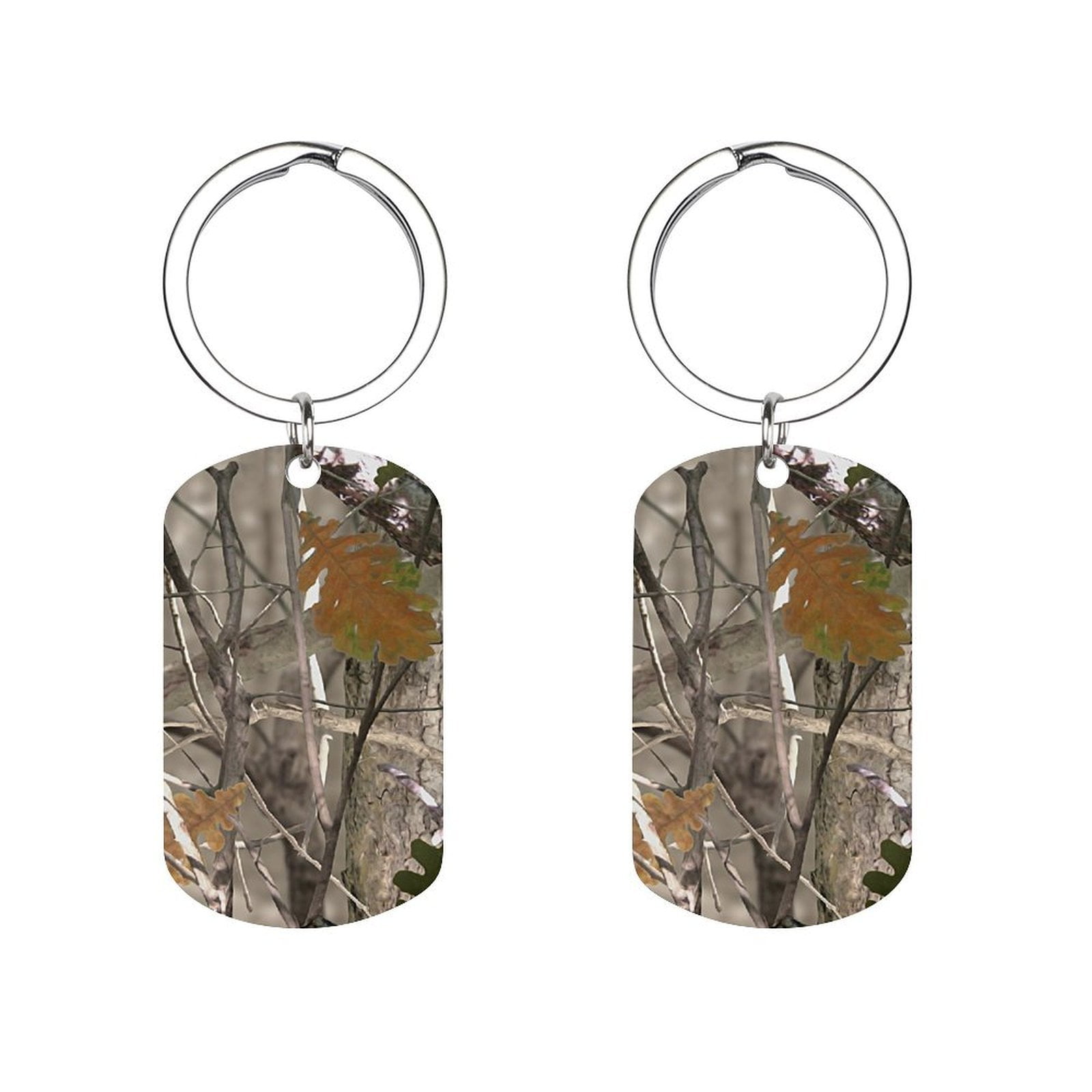 Metal Keychain 3.1×1.1in Material Solid Smooth No Trace Arc Design Used ...