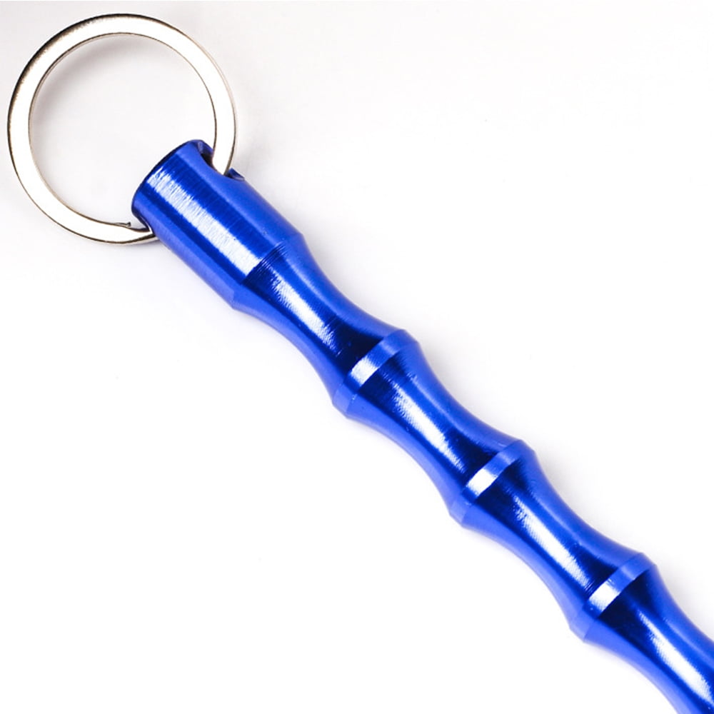 Metal Keychain Aluminum Keyring - Dark Blue - Walmart.com
