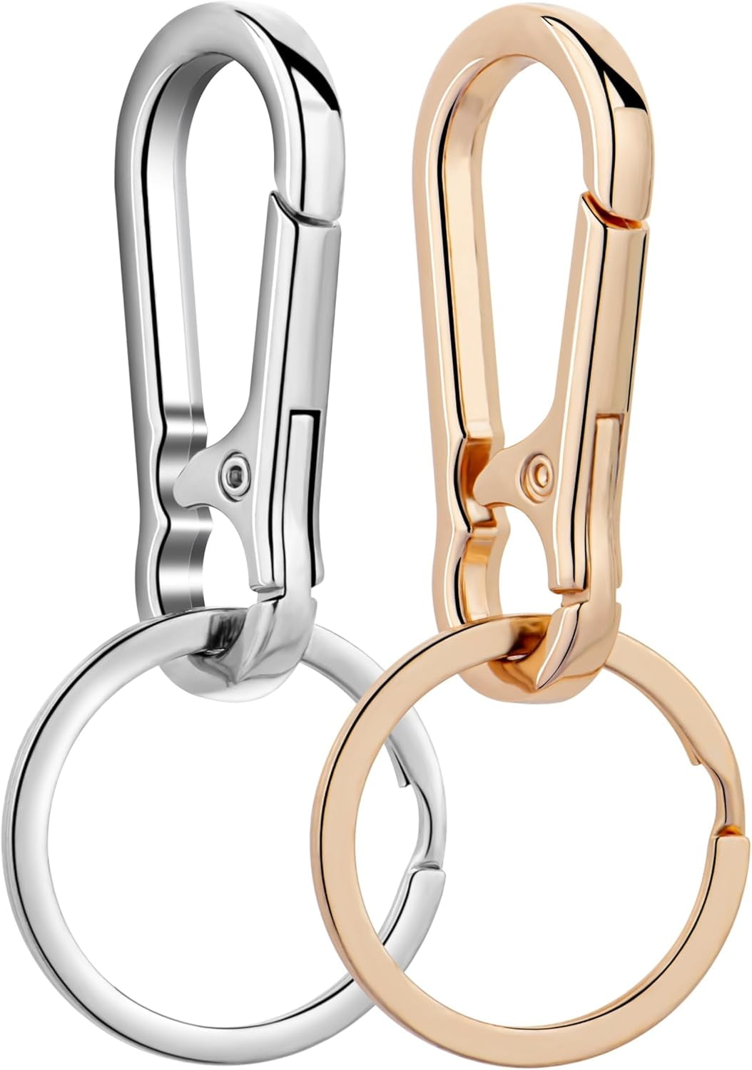 Metal Keychains Keyring Key Chain Ring Clip Holder Organizer for Home ...
