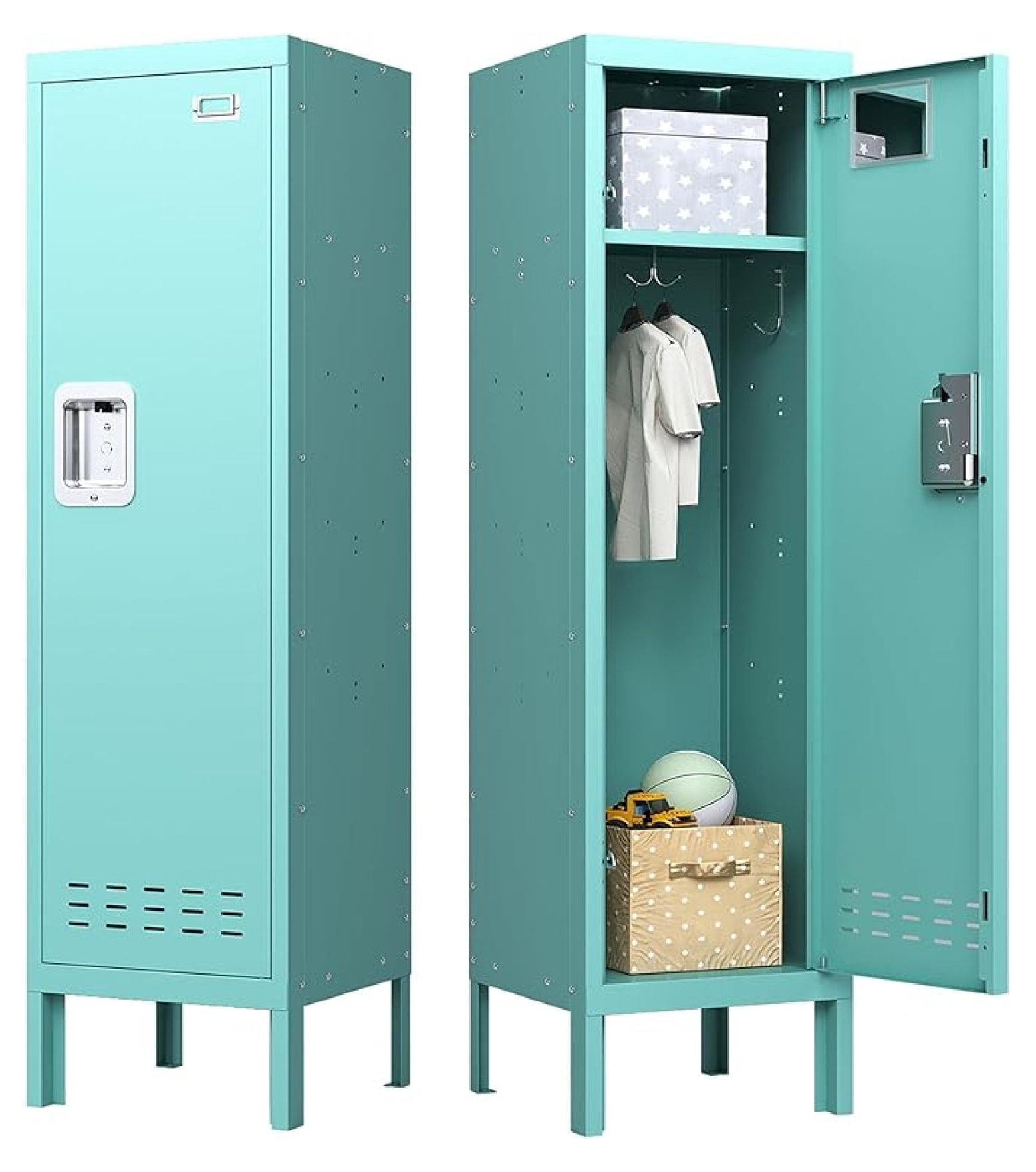 Metal Kids Locker,Metal Cabinet Storage Lockers,Lockable for Employees ...