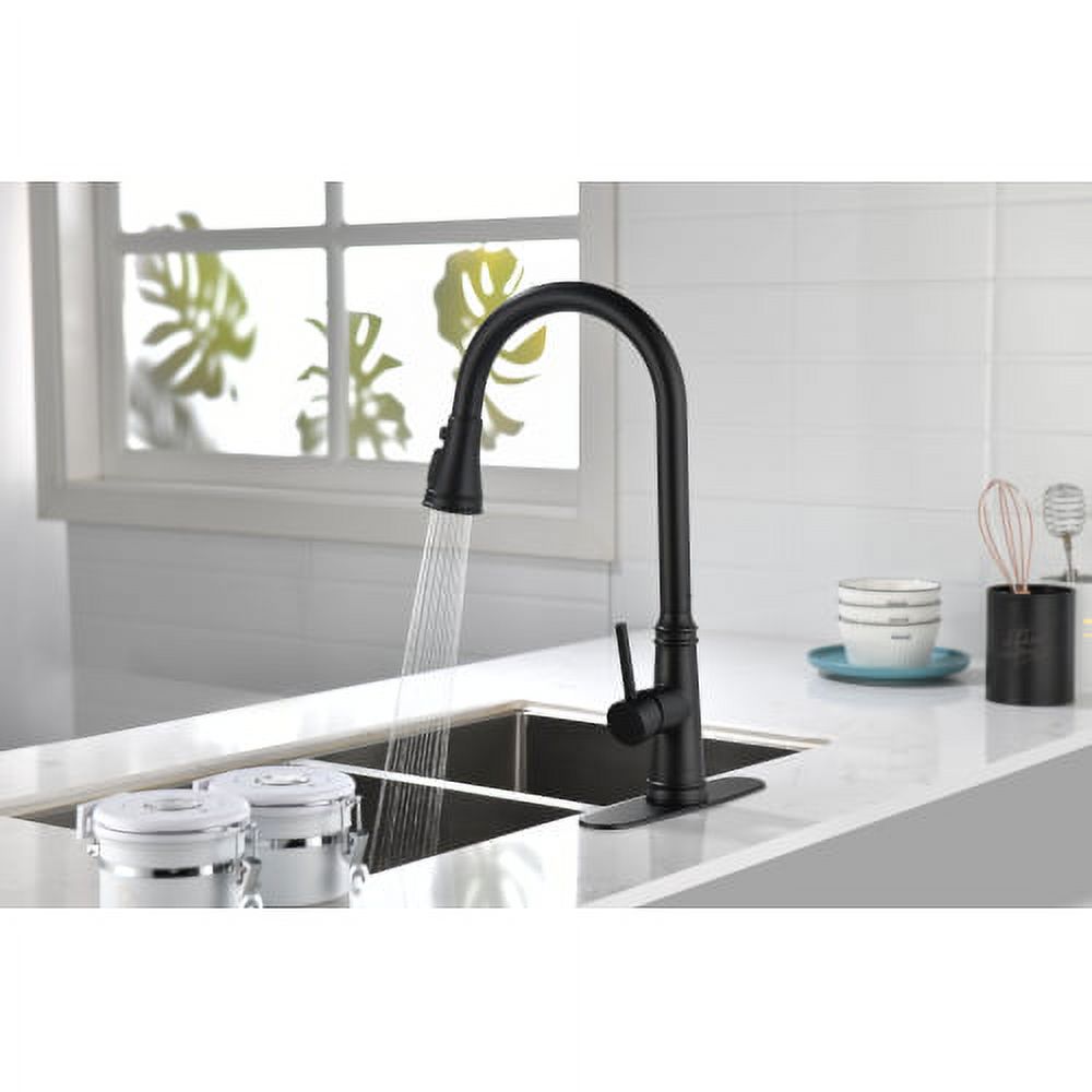 Metal Kitchen Faucet, Touch Kitchen Faucet with Pull Down Sprayer ...