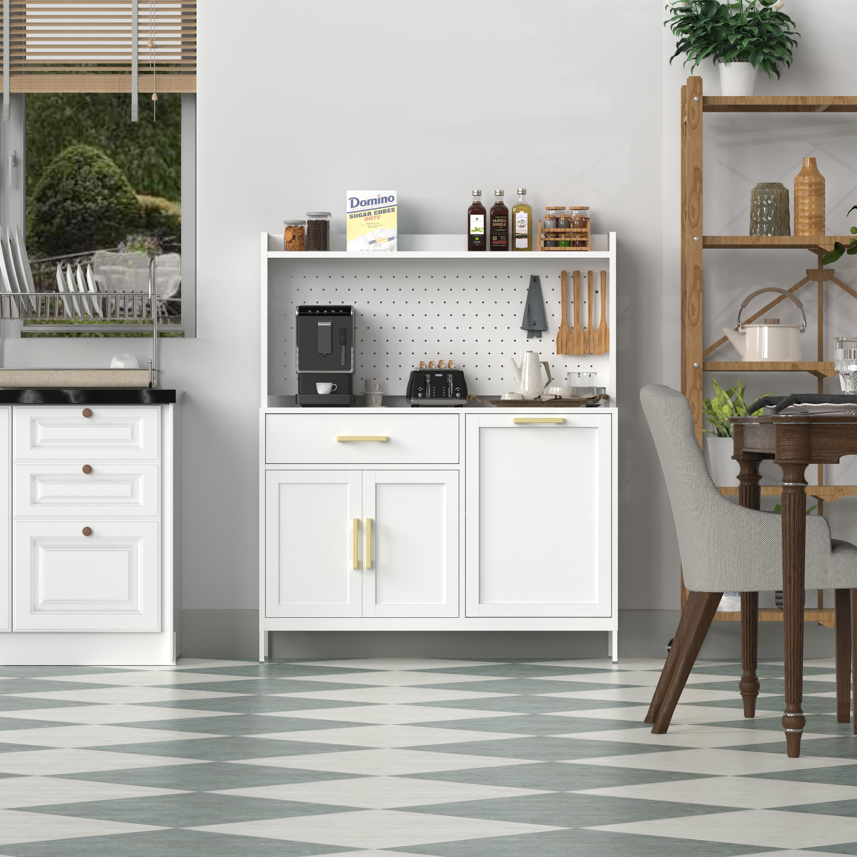 Metal Kitchen Storage Cabinet: A Blend of Functionality and Modern ...