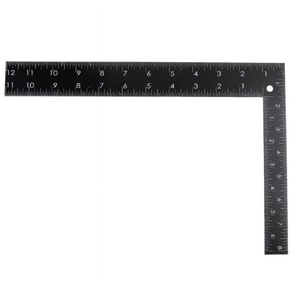Metal L-Square Shaped Protractor Ruler for Sewing and Framing, 20X30cm ...