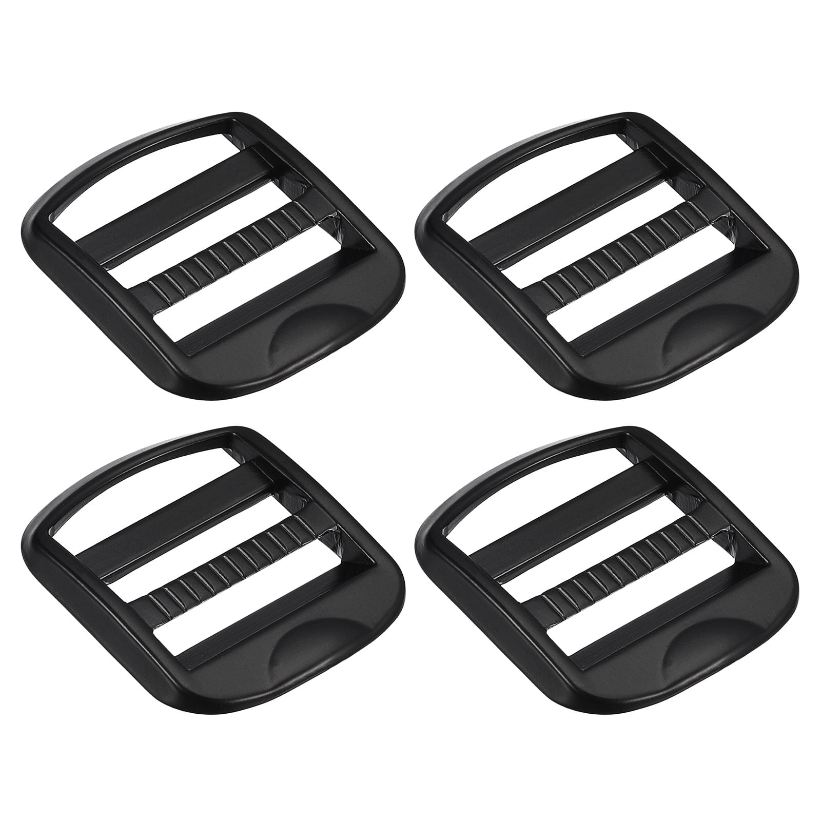 Metal Ladder Buckle Slider, 4 Pack 32mm(1-1/4") Inner Width, Black ...