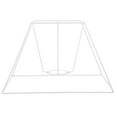 Metal Lamp Shade Frame Pendant Lights Lampshades Medium White - Walmart.com